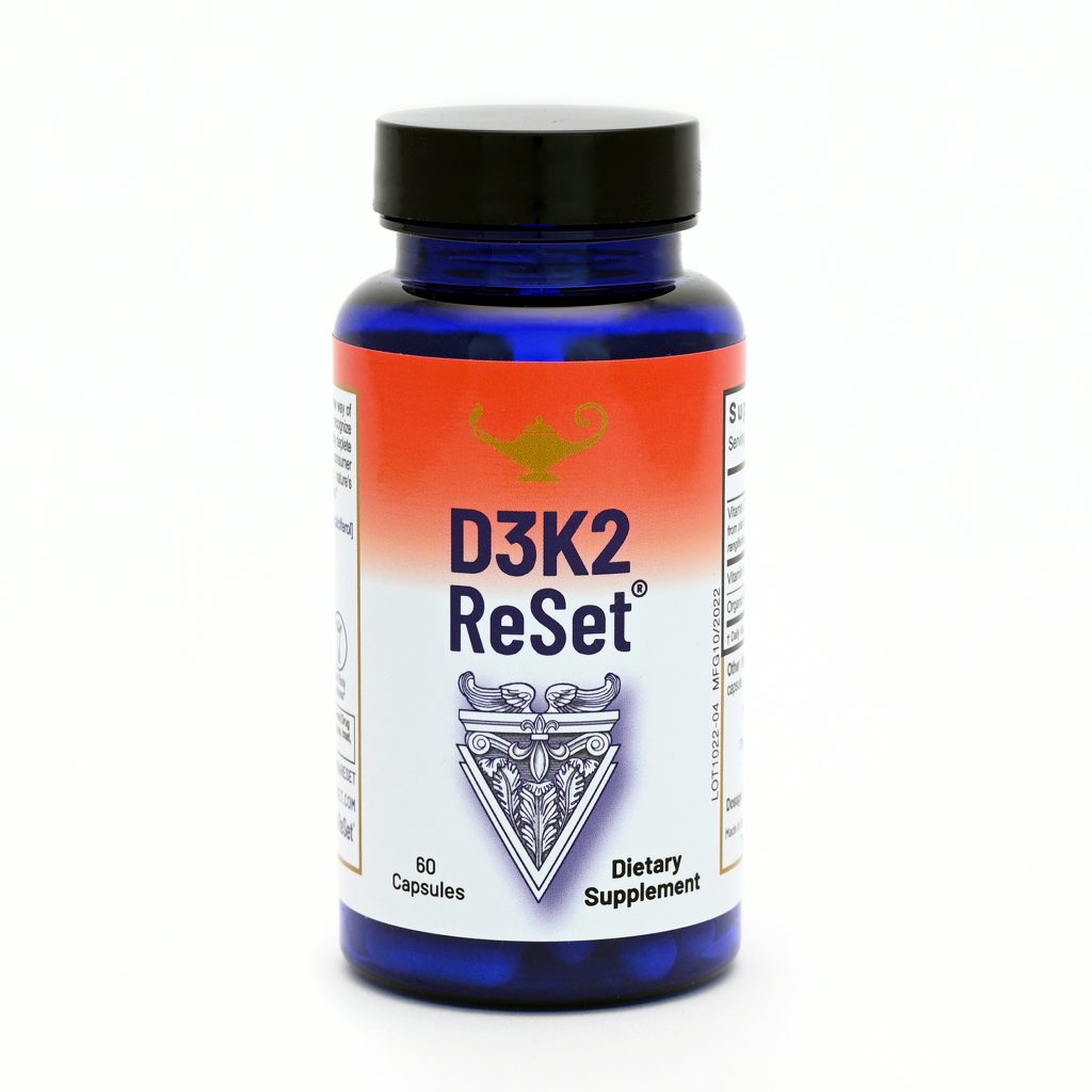 Dr Carolyn Dean's D3K2 ReSet - Vitamin D- 60 capsules - Positive Health